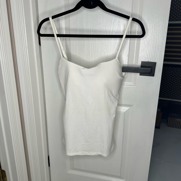Panache | Tops | Panache Superbra 34e Ivory Lightly Lined Tank | Poshmark